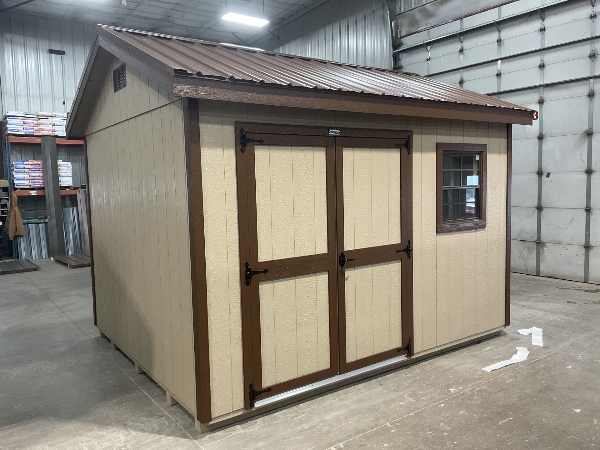 10'x12' Ranch Gable Wood Panel Shed For Sale| #71168 | Northland Sheds